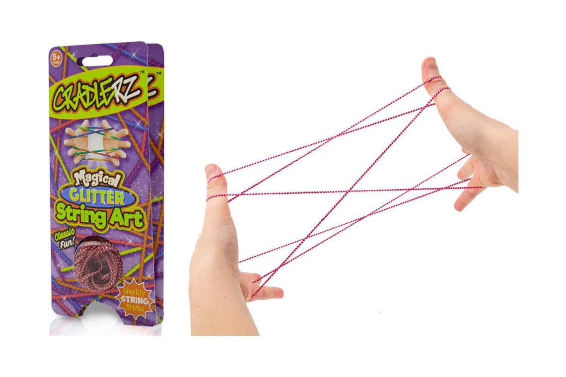 Cradlerz Magical Glitter String Art Cats Cradle Game. Learn to Perform ...