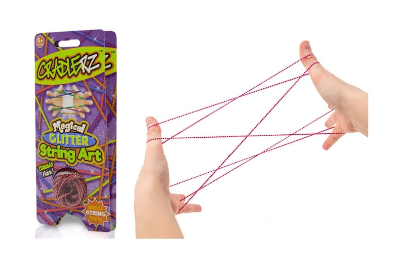Cradlerz Magical Glitter String Art Cats Cradle Game. Learn to Perform ...