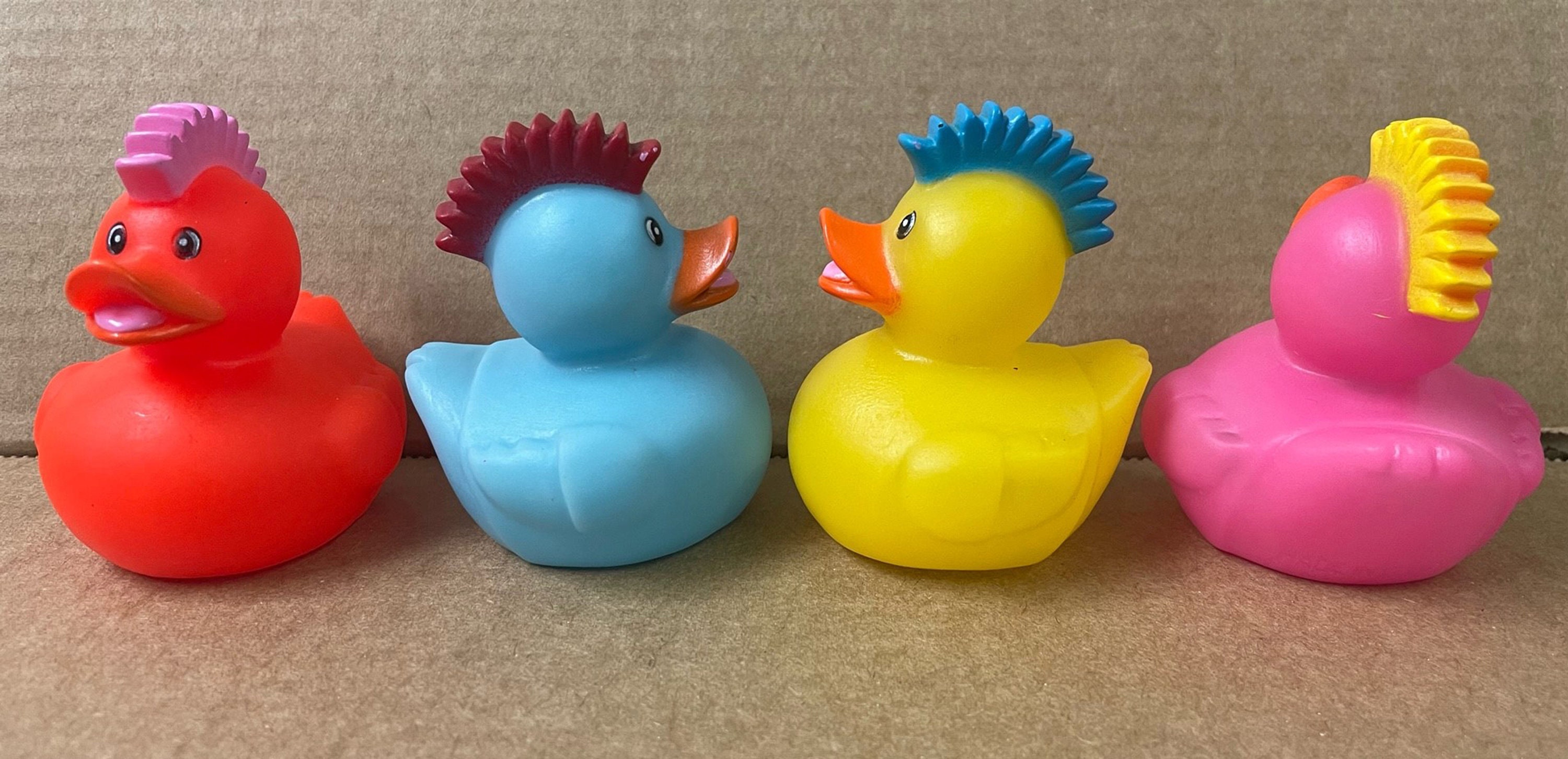 Punk Rocker Mini Rubber Duck Set: Fun Gift Wedding Favour | Etsy