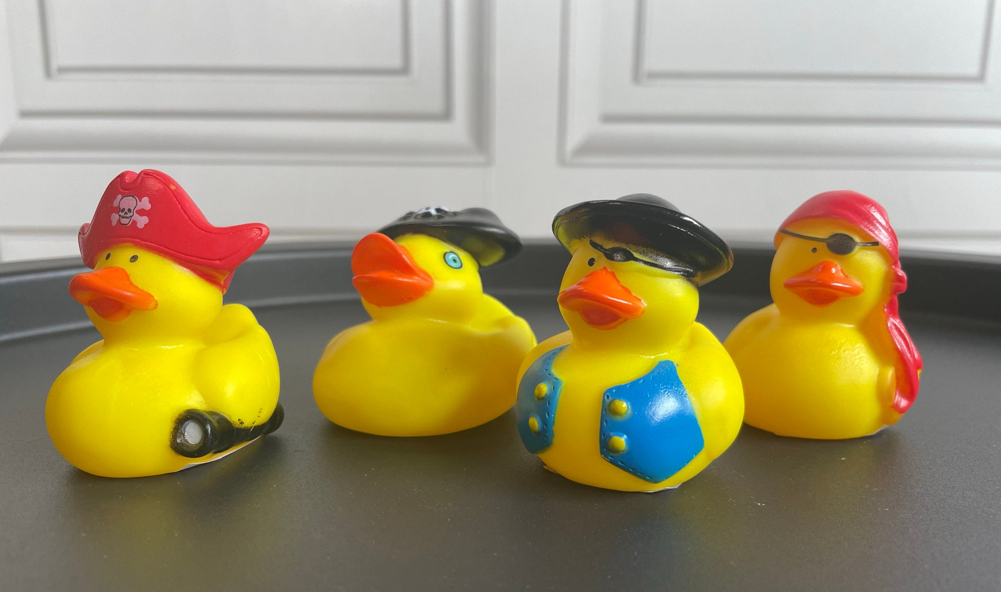Rubber Duck 3 Inch Pirate Sea Robber Bath Toy, Collectable Yellow ...