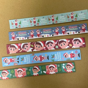 100 Elf Paper Chains. Elves Behaving Badly Accessory or Christmas ...