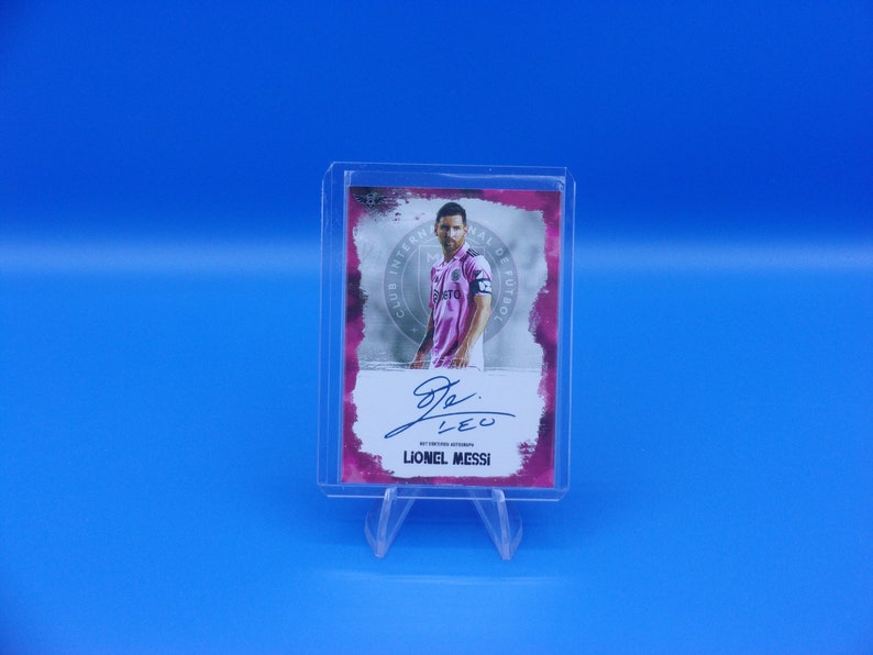 Custom Card Lionel Messi Inter Miami - Etsy