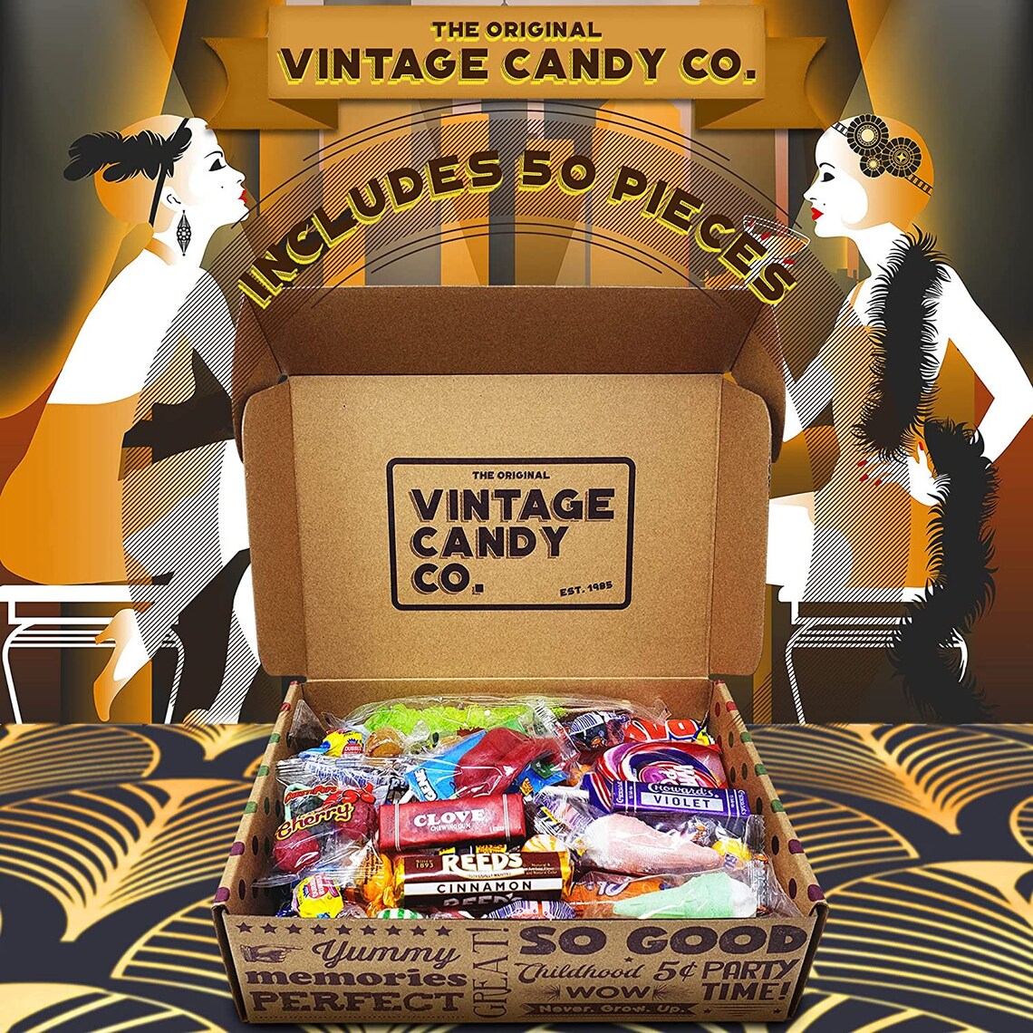 Vintage Candy Co. 1930s Retro Decade Candy Gift Assortment - Etsy