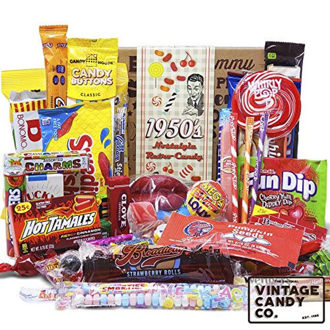 Vintage Candy Co 1950s Retro Decade Candy Gift Assortment | Etsy