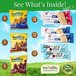 Ultimate Snack Box Deluxe: 28 Healthy Natural Snacks - Variety of ...
