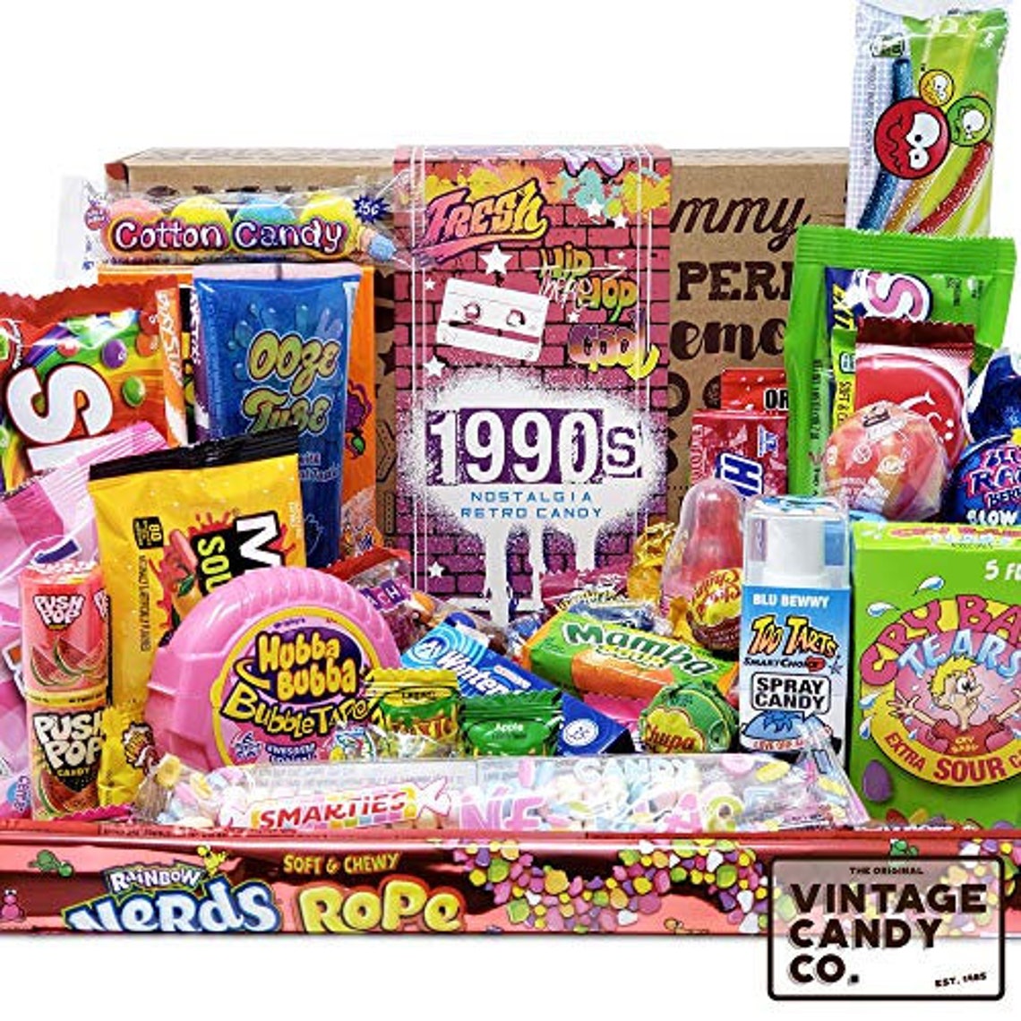 Vintage Candy Co 1990s Retro Decade Candy Gift Assortment - Etsy