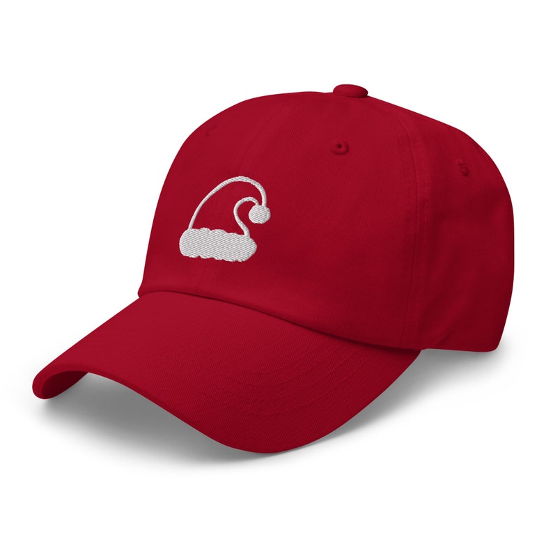 Santa Hat | Holiday Baseball Cap - Etsy