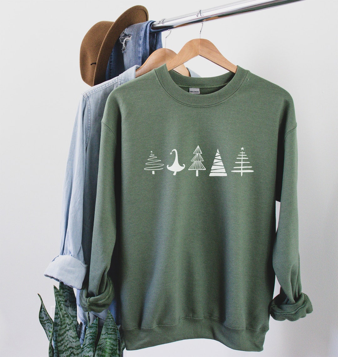 Christmas Tree Sweatshirt | Christmas Tree Crewneck - Etsy