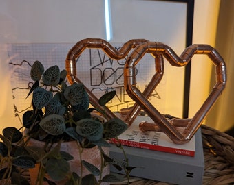 Copper Pipe Love Heart - Etsy