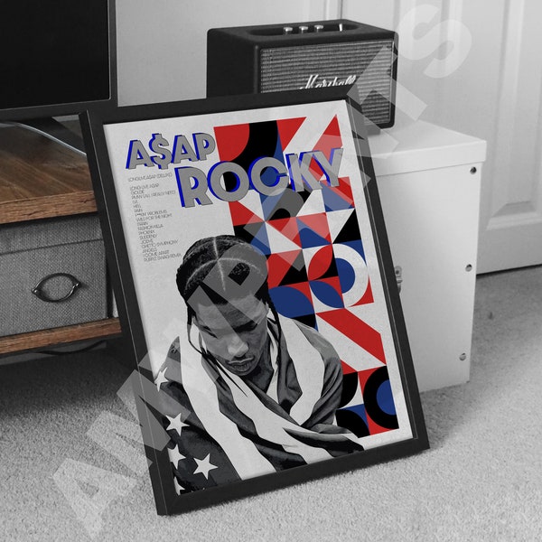 Asap Rocky Poster - Etsy Australia