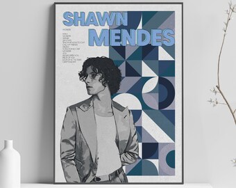 Shawn mendes poster - Etsy España