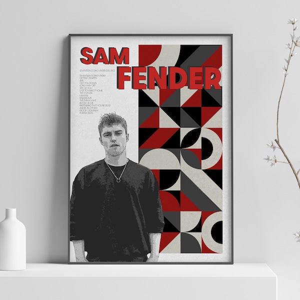 Sam Fender Poster - Etsy UK