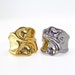 Melted Surface Ring Authentic 925 Sterling Silver / Thick Band Ring ...