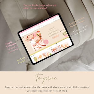 Shopify Theme Template, Lux Shopify Boutique, Cute & Bright Website ...