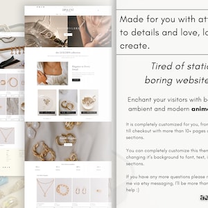 Jewelry Shopify Theme, Jewelry Shopify Template, Minimal & Clean ...