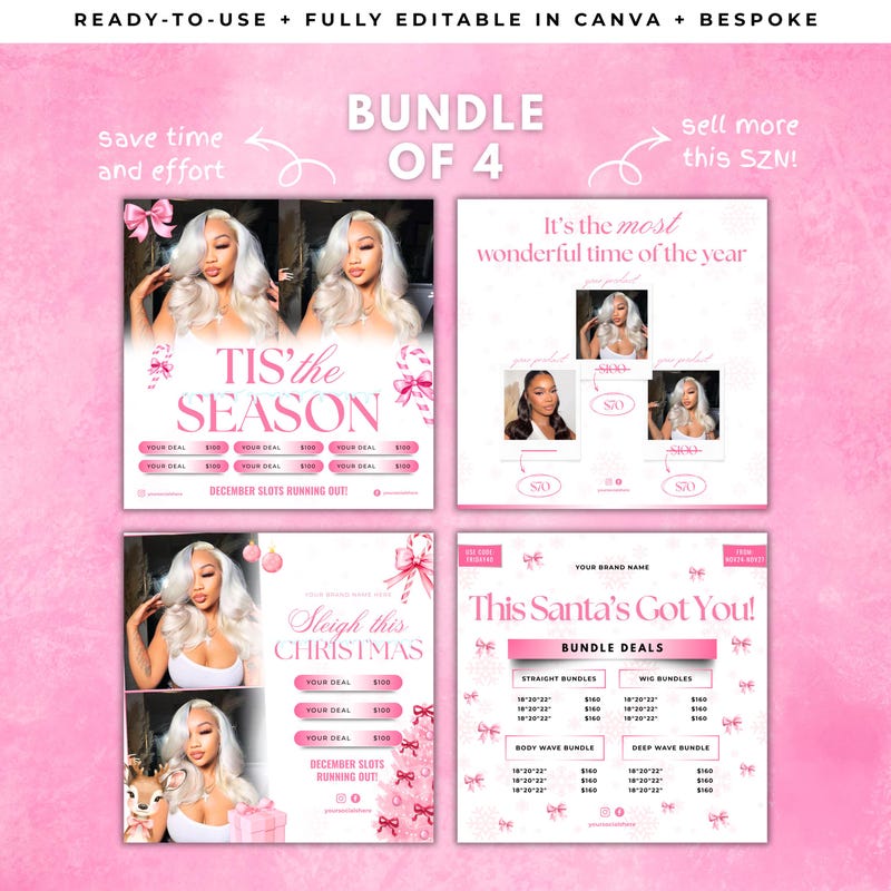 Holiday Hair Special Luxury - Etsy UK