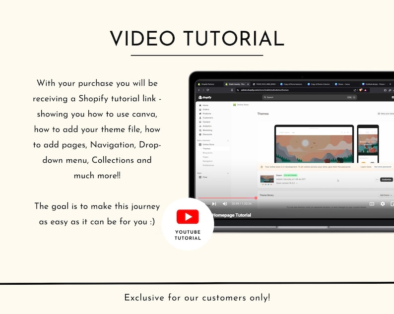 Stationery Shopify Theme, Shopify Theme Template, Shopify Template for ...