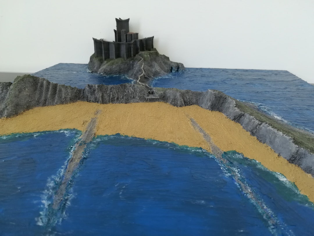 Dragonstone Castle From Game of Thrones - Etsy