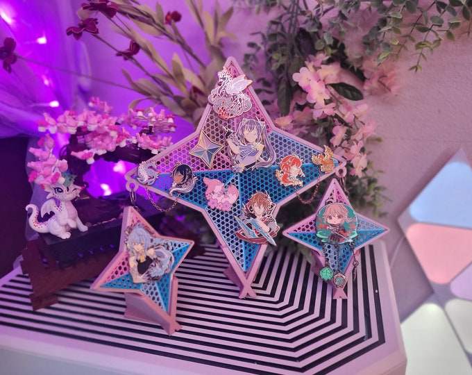 Primogem Pin Board | 3D Printed Display for Enamel Pins | Genshin ...