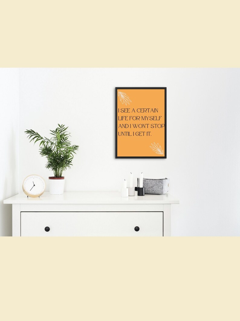 Positive Affirmation Poster - Affirmation Poster, Creativity Poster ...