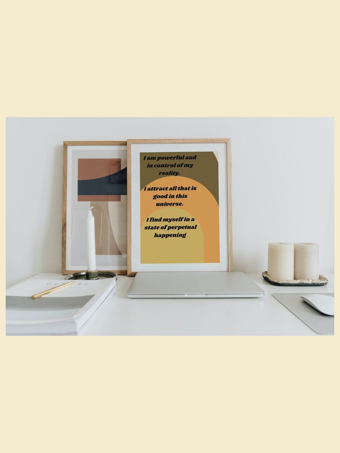 Positive Affirmation Poster - Affirmation Poster, Creativity Poster ...