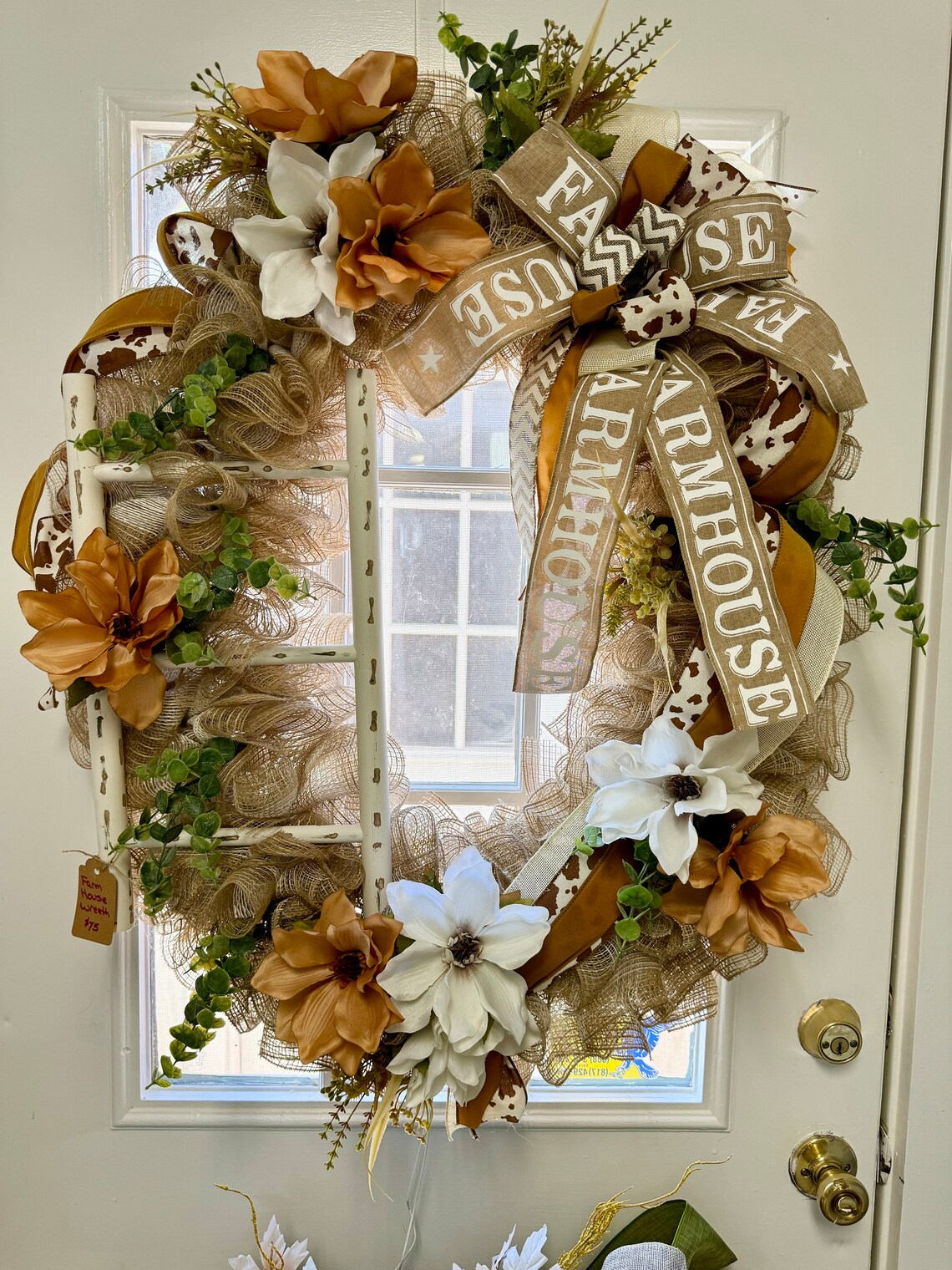 Farm House Wreath - Etsy