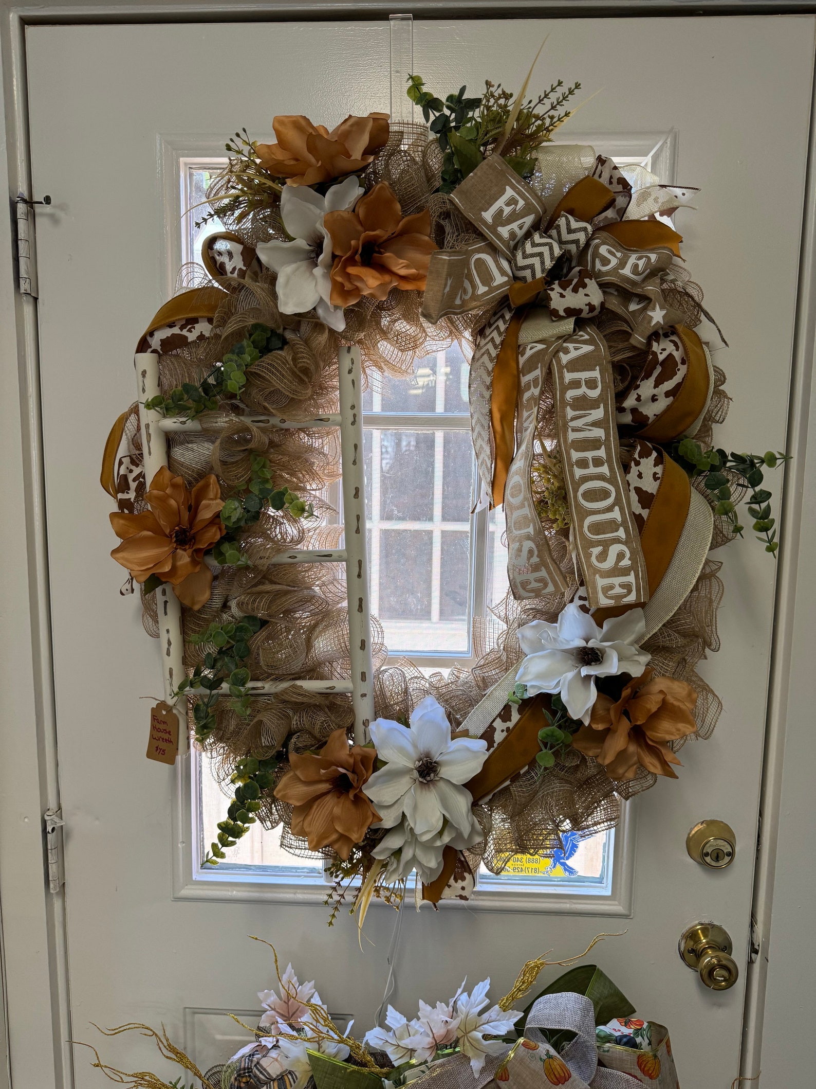 Farm House Wreath - Etsy