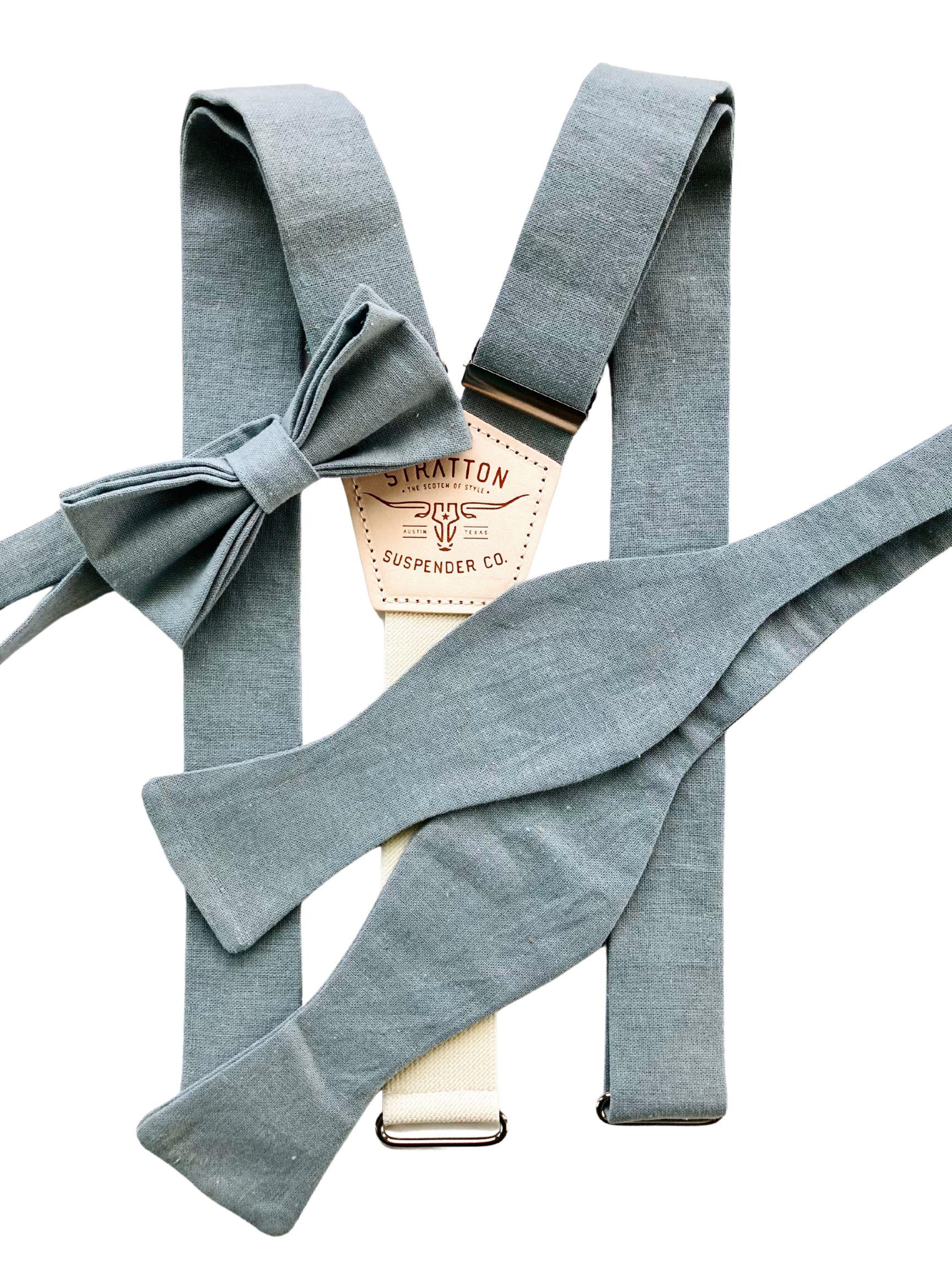 Pre-tied Linen Bow Tie – Rustic Wedding Bow Tie for Grooms & Groomsmen ...