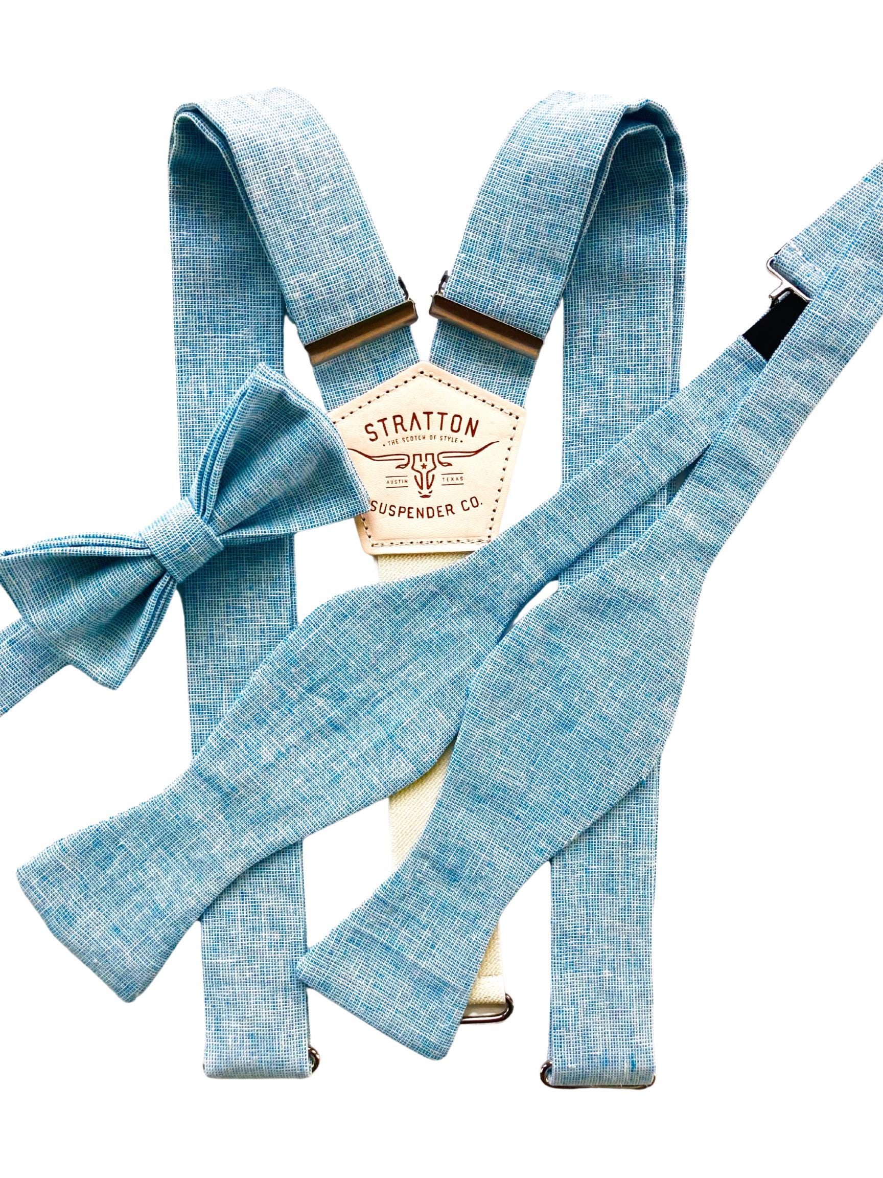 Pre-tied Linen Bow Tie – Rustic Wedding Bow Tie for Grooms & Groomsmen ...