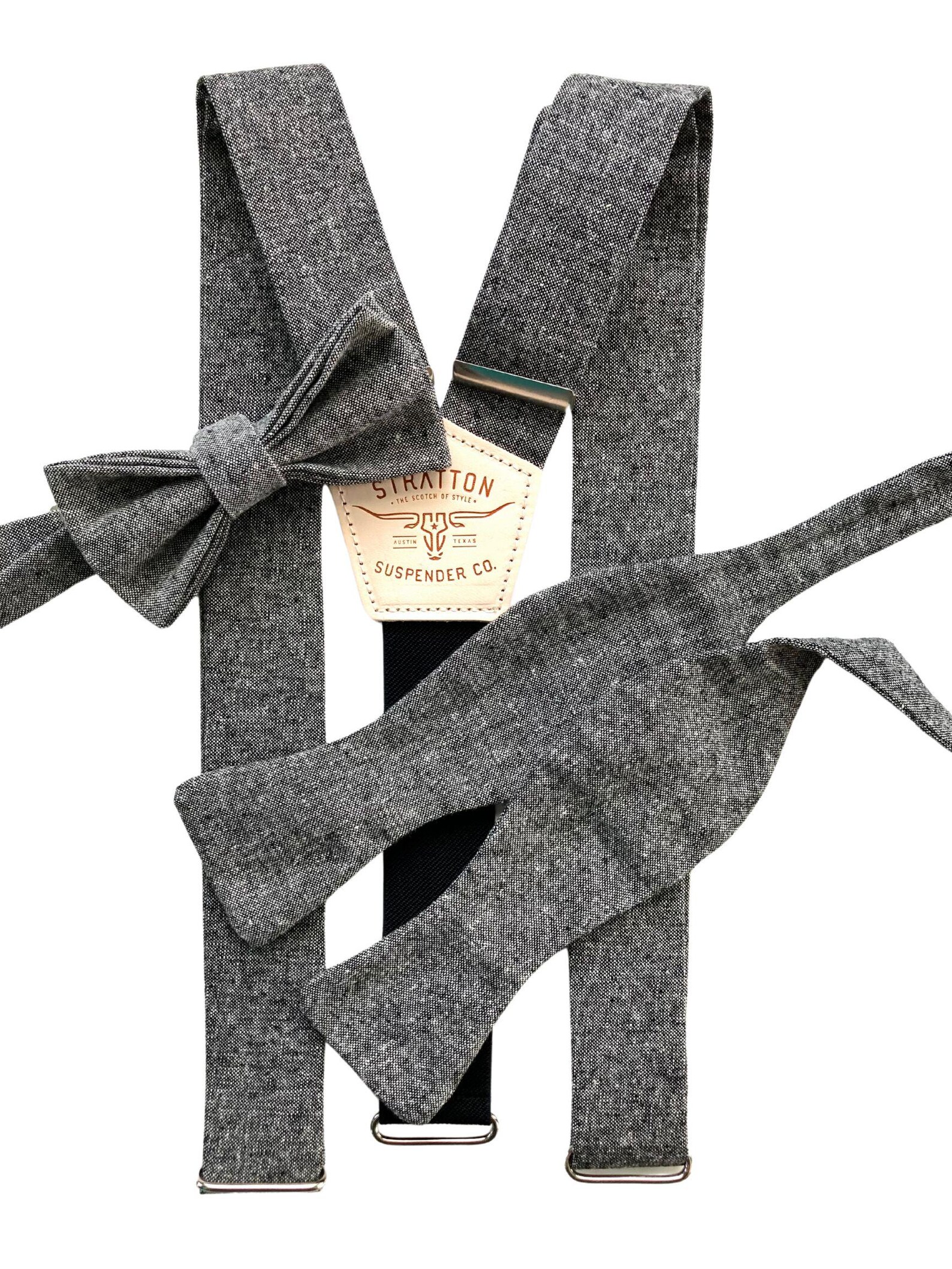 Pre-tied Linen Bow Tie – Rustic Wedding Bow Tie for Grooms & Groomsmen ...