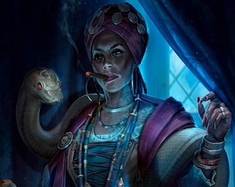 Marie Laveau, Voodoo Queen of New Orleans, Full Color - Etsy