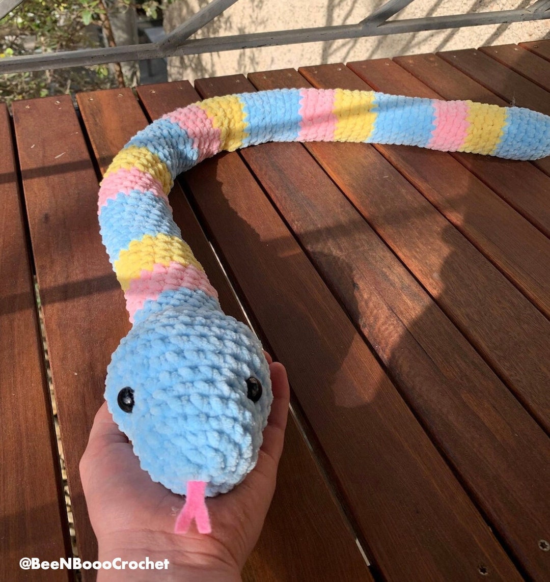 Crochet PATTERN: Huge Crochet Snake *no Sewing* - Etsy