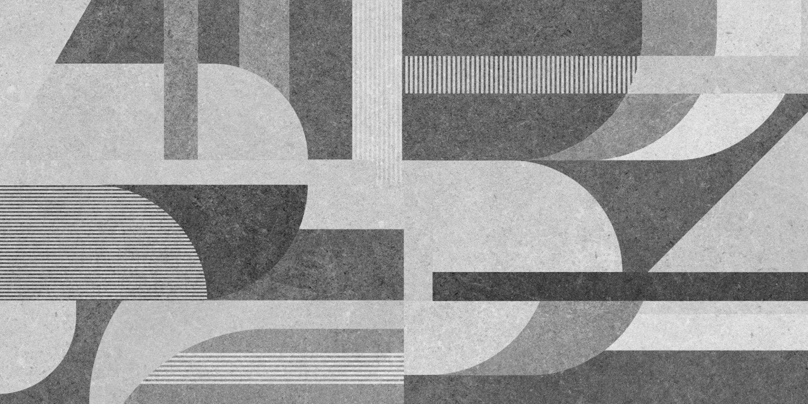 Geometric Pattern Abstract Wallpaper, Peel and Stick Mural Poster ...