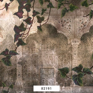 Abstract Palace Roman Column Garden Mural Wallpaper, Peel and Stick ...