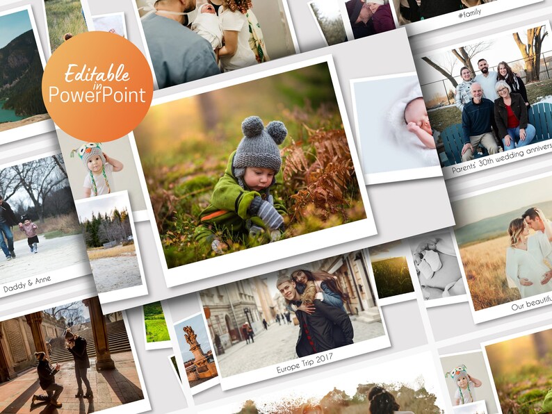 My Memories Photo Slideshow Video Powerpoint Template for - Etsy