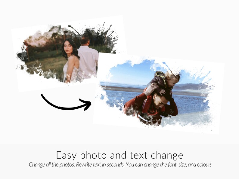 DIY Photo Slideshow Video Powerpoint Template for Family, Wedding ...