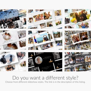 Memory Photo Slideshow Video Powerpoint Template for Family - Etsy