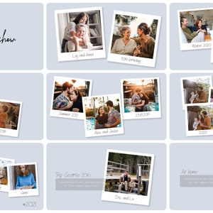 Photo Slideshow Powerpoint Template Animated Family Wedding Birthday ...