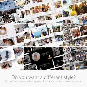 Memory Photo Slideshow Video Powerpoint Template for Family, Wedding ...