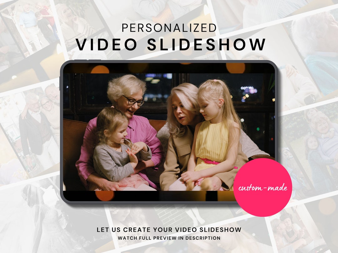 Custom-made Memorial Photo Video Slideshow With Music - Etsy