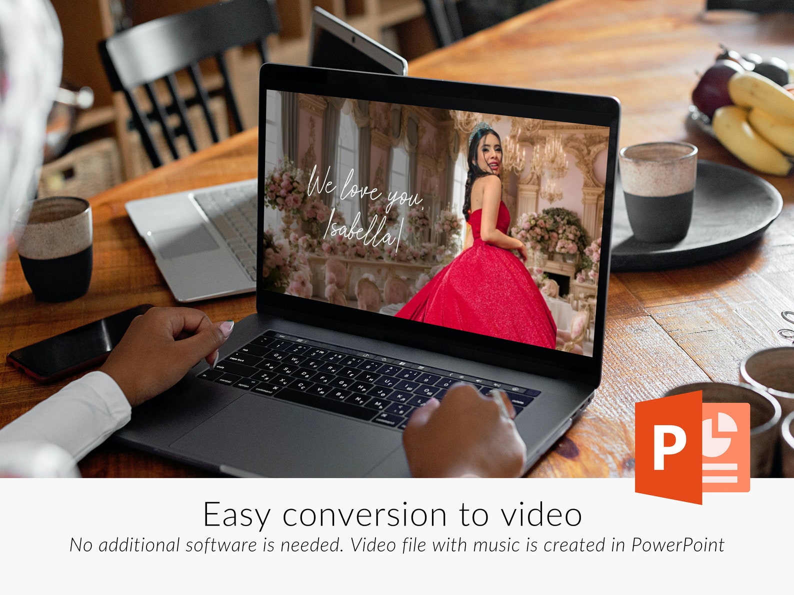 Quinceañera Photo Slideshow Powerpoint Template, Quinceañera Video With ...
