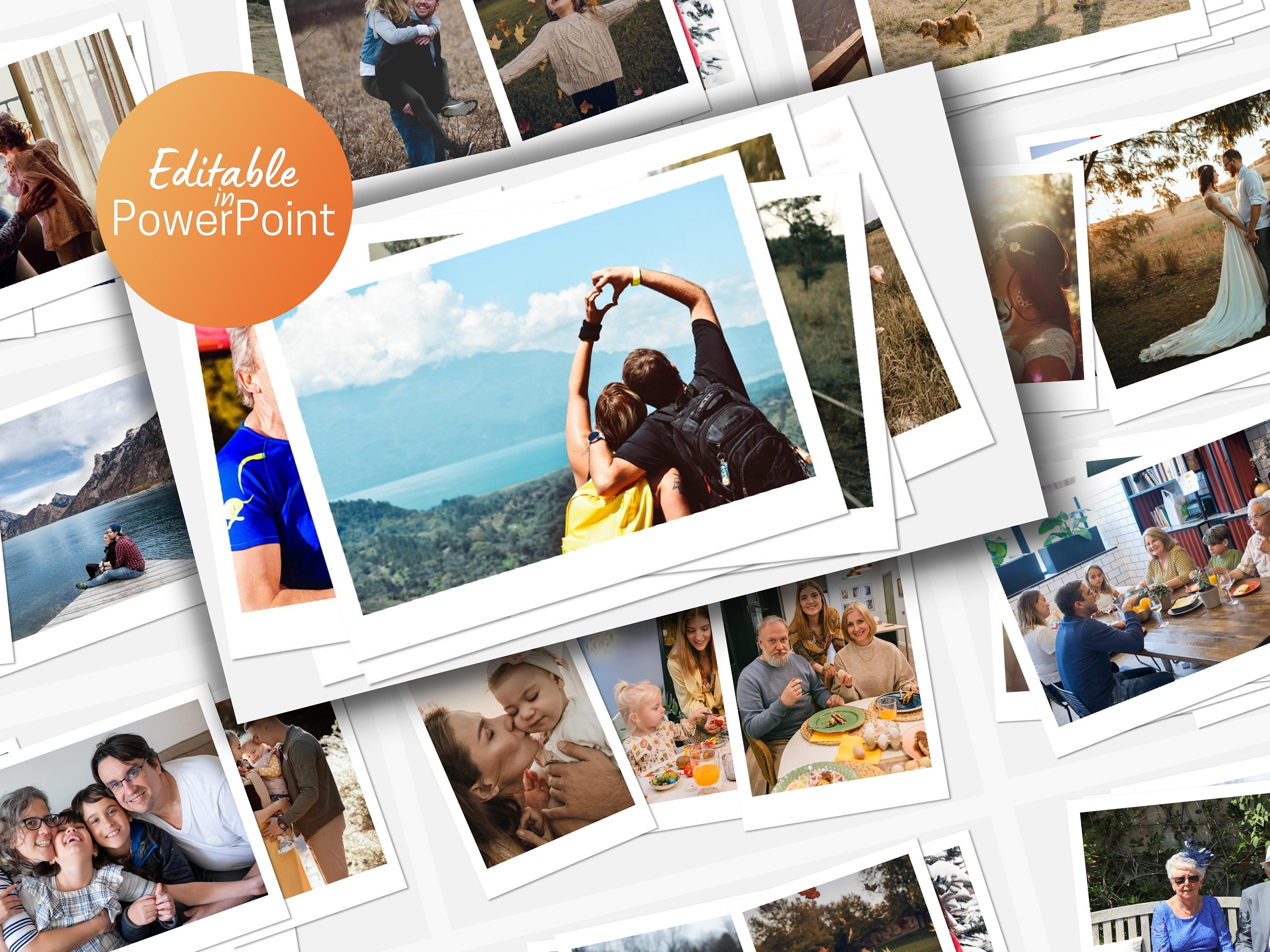 Memories Photo Slideshow Video Powerpoint Template (Instant Download ...