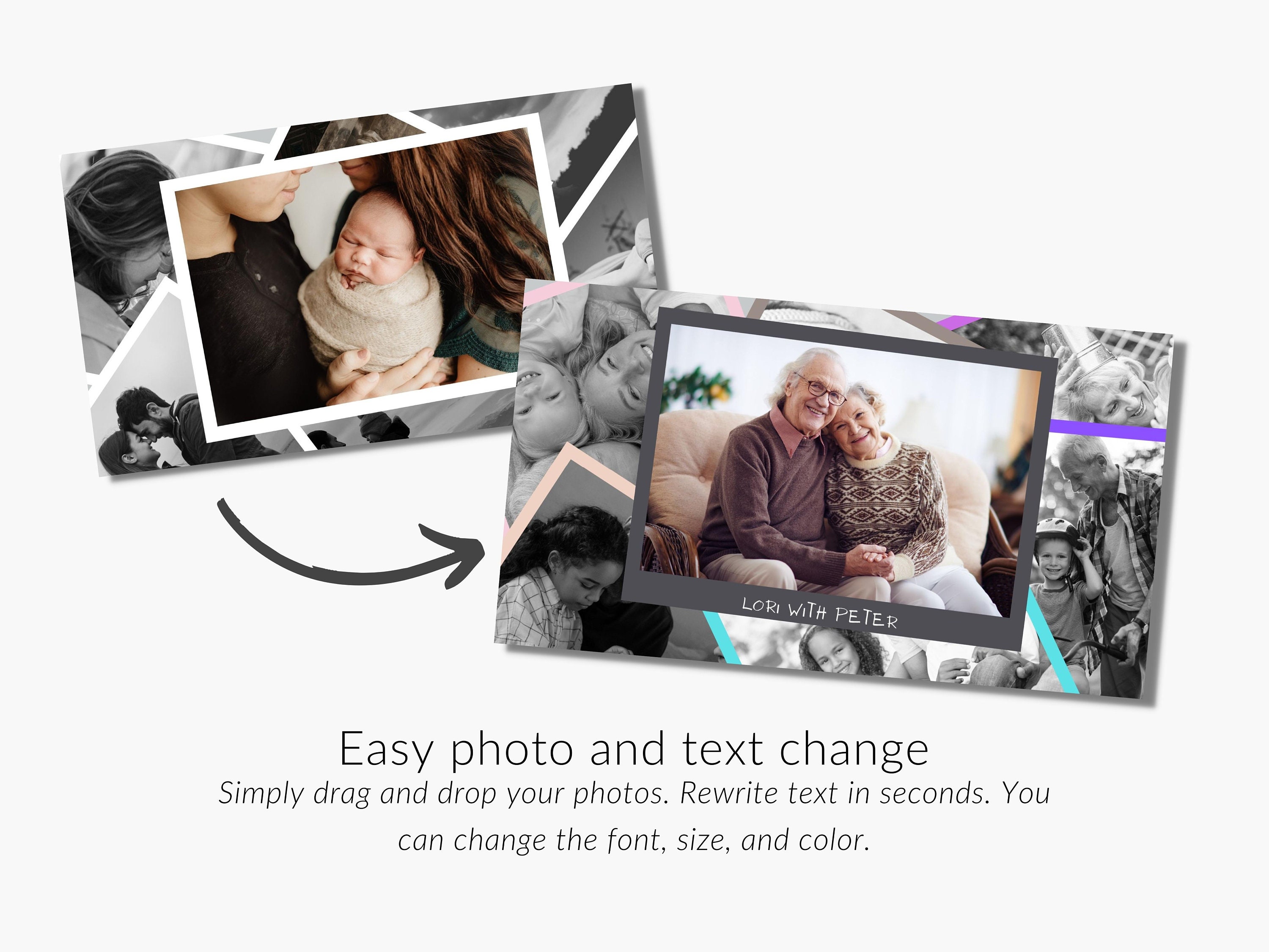 Memories Photo Slideshow Canva Template for Family Wedding - Etsy Canada