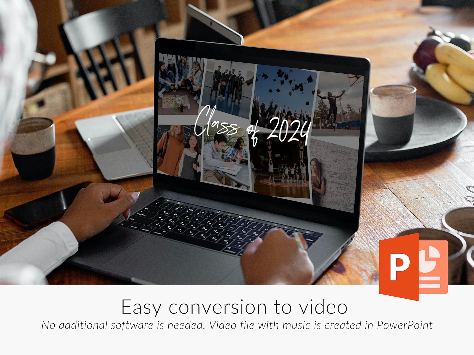 Graduation 2024 Slideshow Video Powerpoint Template, Graduation ...
