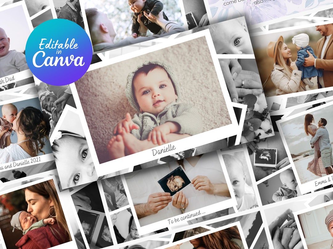 Memories Photo Slideshow Canva Template for Family Wedding - Etsy