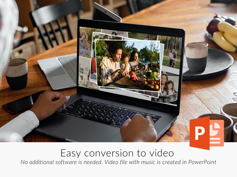 Memory Lane Photo Slideshow Video Powerpoint Template for Family ...
