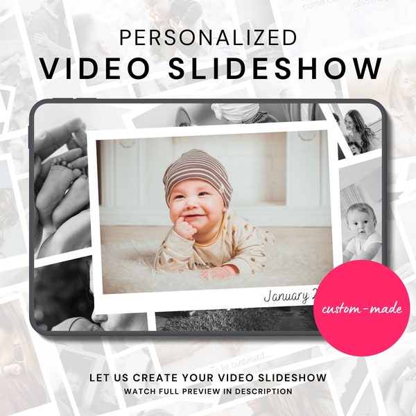 DIY Photo Slideshow Video Powerpoint Template for Family, Wedding ...