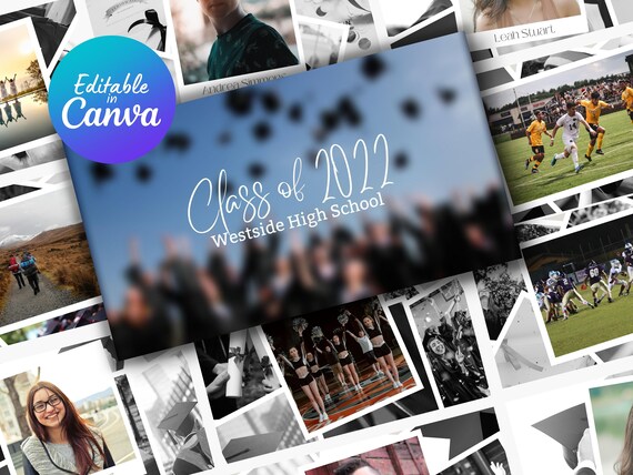 Graduation Slideshow Video Canva Template Graduation Ceremony - Etsy