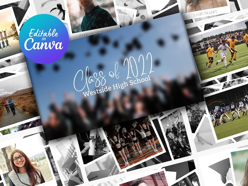 Graduation Slideshow Video Canva Template Graduation Ceremony - Etsy