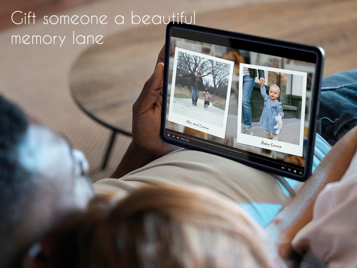 Memory Photo Slideshow Video Powerpoint Template for Family - Etsy